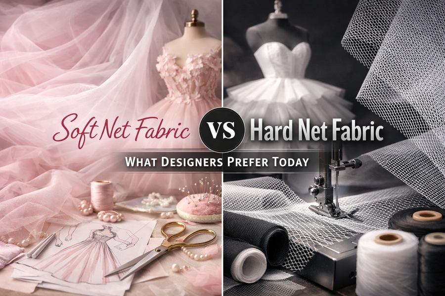 Soft Net Fabric vs Hard Net Fabric Designers Choice