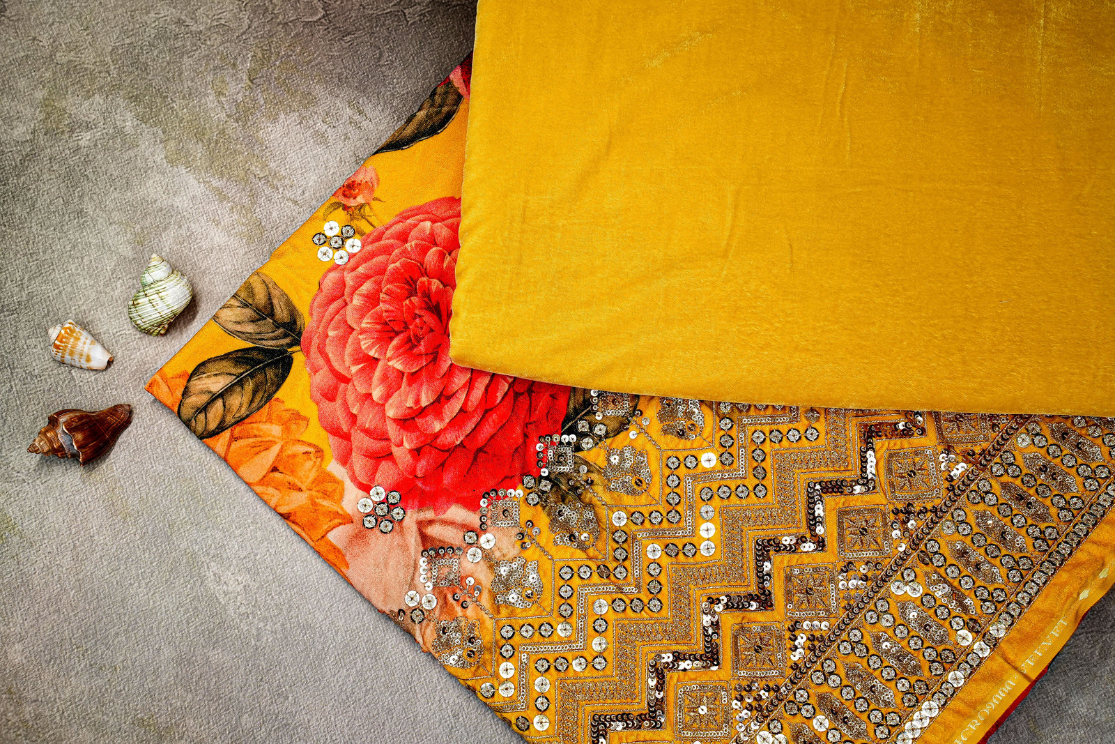Buy Premium Haldi Fabric Online | Paras Gallery Fabrics