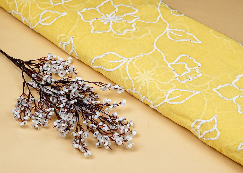 Buy Premium Haldi Fabric Online | Paras Gallery Fabrics
