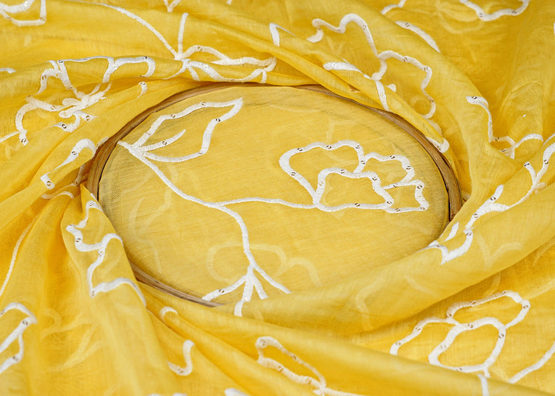 Buy Premium Haldi Fabric Online | Paras Gallery Fabrics
