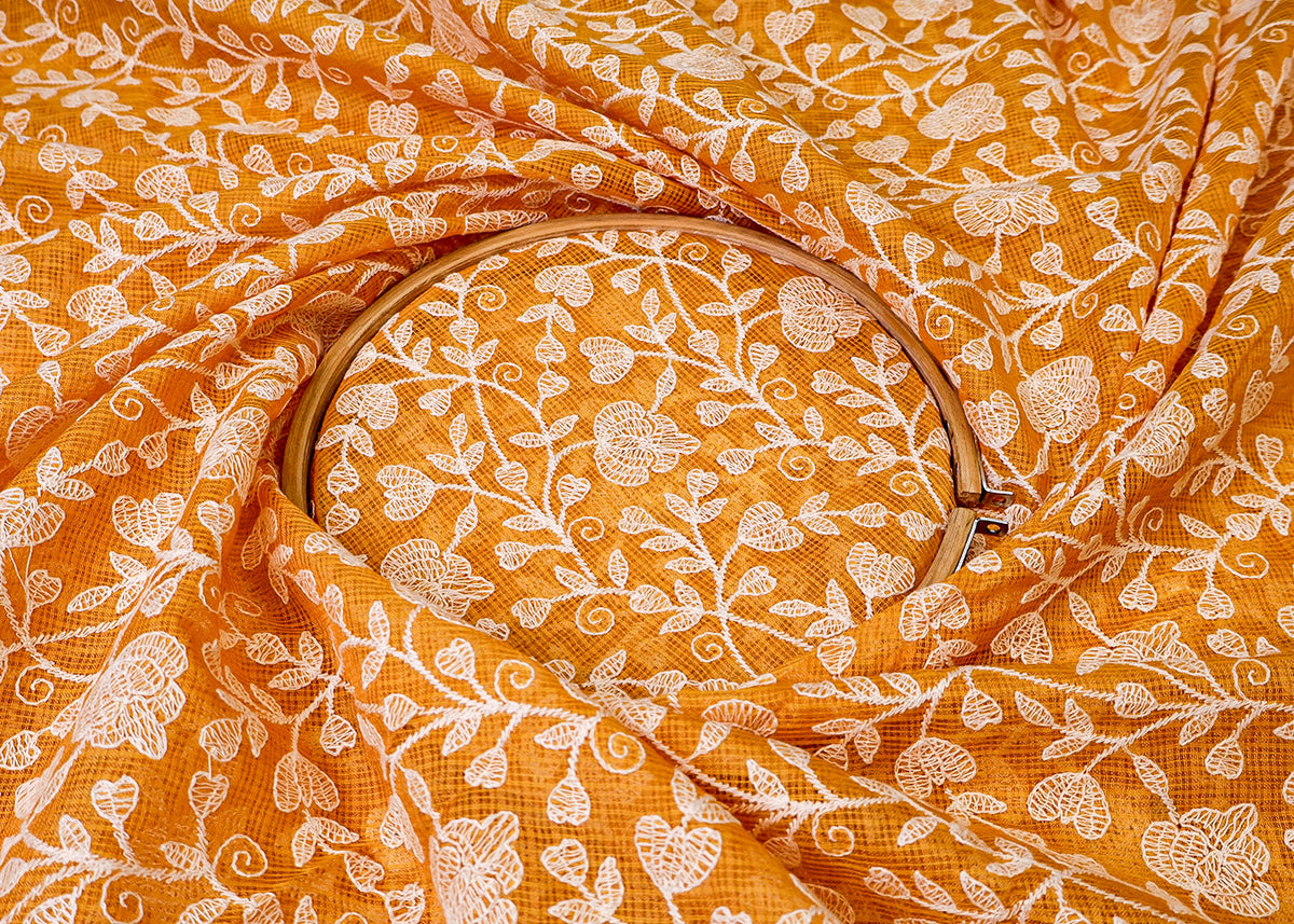 Buy Premium Haldi Fabric Online | Paras Gallery Fabrics